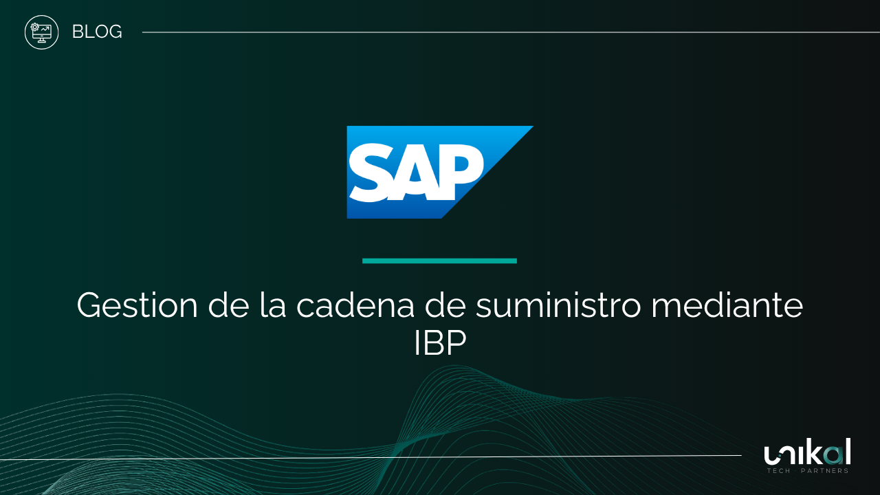 IBP - Gestion de la cadena de suministro
